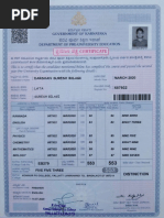 SSLC Marks Card | PDF