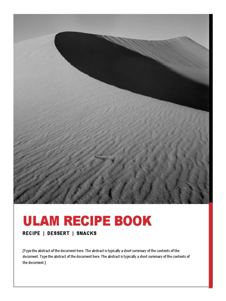 Ulam Recipe Book | PDF | Cooking | Stir Frying