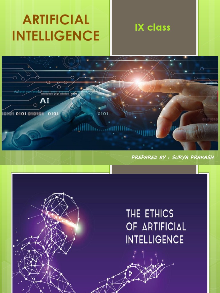 05 Ai Ethics Ix Class-1 | PDF | Artificial Intelligence | Intelligence ...