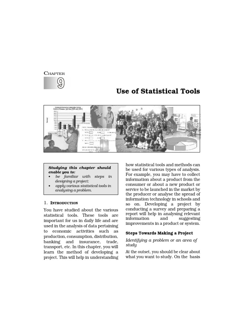 Statistical Tools for Project Analysis | PDF | Sampling (Statistics ...