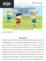 El Rugby Va A La Escuela - Draft | PDF | Fútbol rugby | Deportes