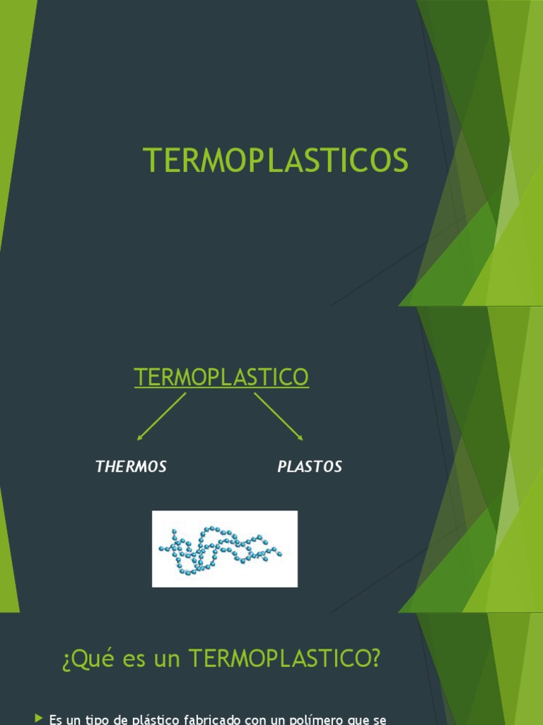 Estructura y Clasificación de Termoplásticos | PDF | Polímeros | Sólido ...