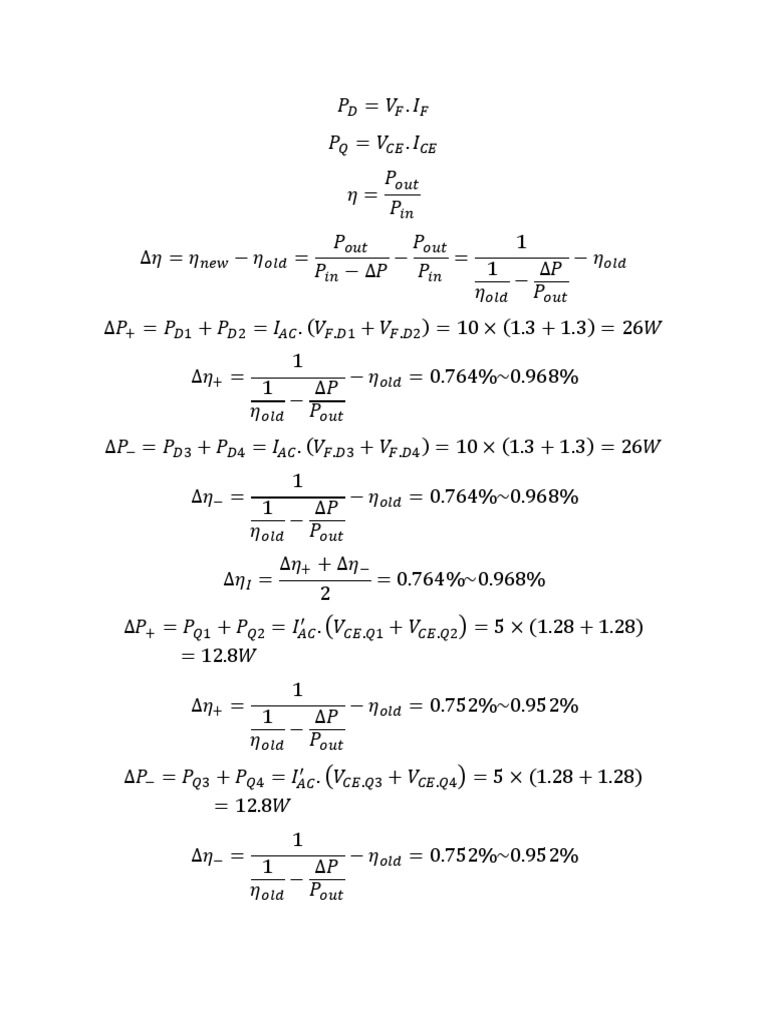 Formulas | PDF | Teaching Methods & Materials