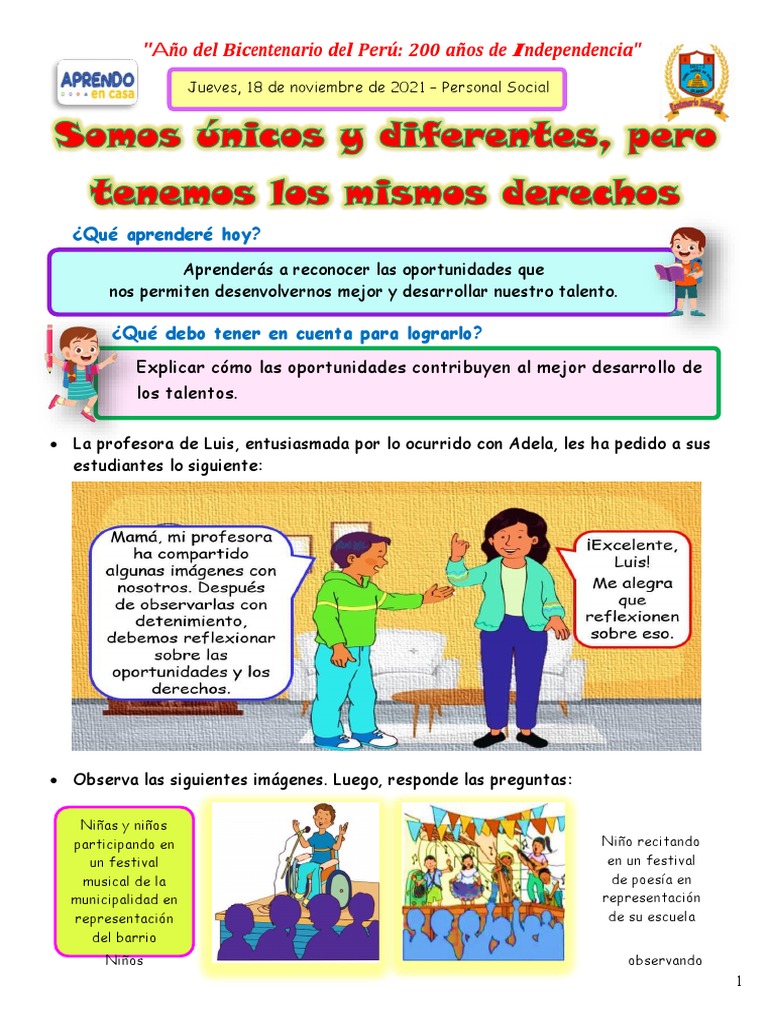 Inclusión y Oportunidades en la Educación | PDF | Cognición