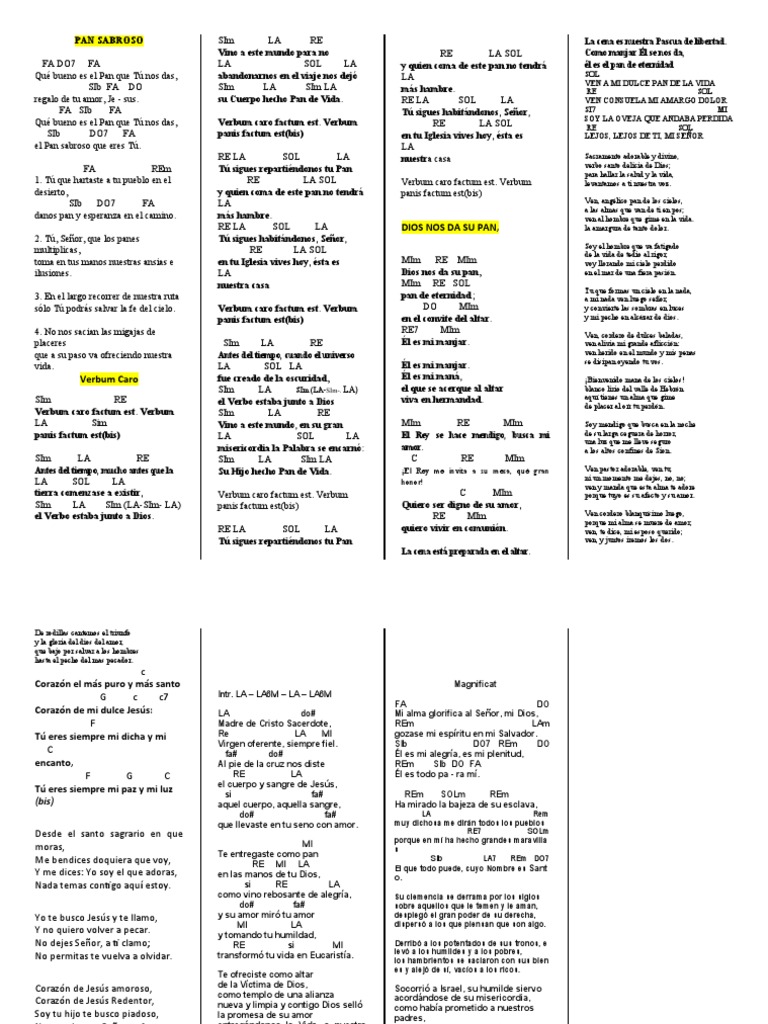 Pan Sabroso | PDF | eucaristía | Amor