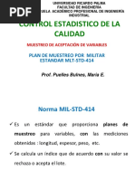Mil STD 414 | PDF | Método científico | Gestión de la calidad