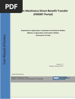 DBT Farmer User Manual (Application Portal) | PDF | Irrigation