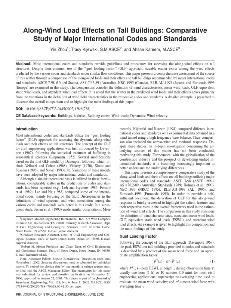 Wind Codes Comparison | PDF | Wind Speed | Wound