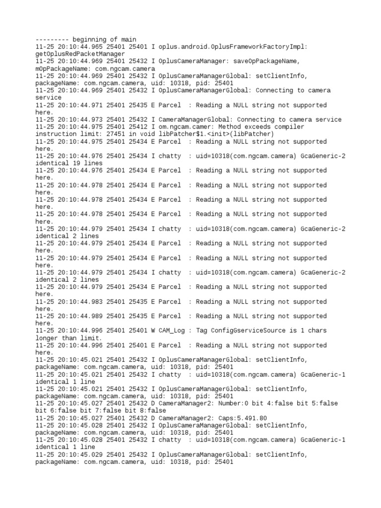Logcat 1637845844917 | PDF | Computing | Computer Programming