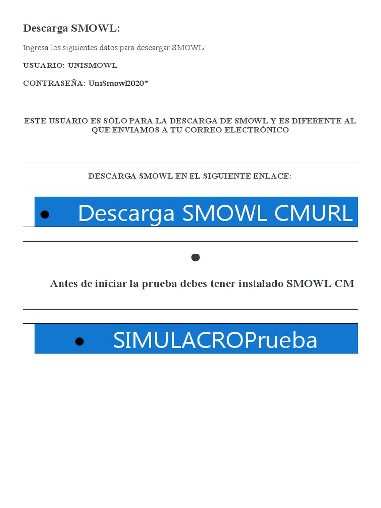 Descarga SMOWL | PDF