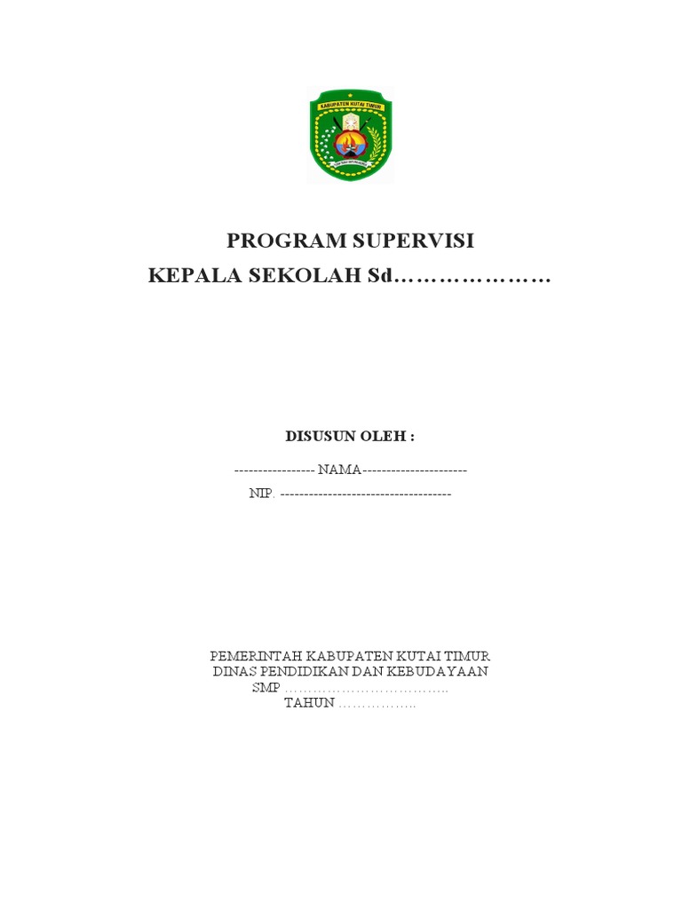 Contoh Program Supervisi Kepala Sekolah | PDF Contoh Program Supervisi Kepala Sekolah | PDF