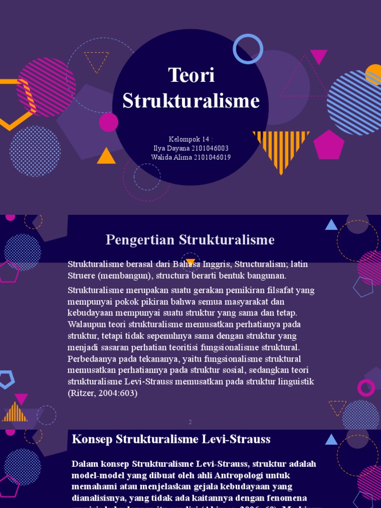 Teori Strukturalisme | PDF | Ilmu Sosial | Filsafat