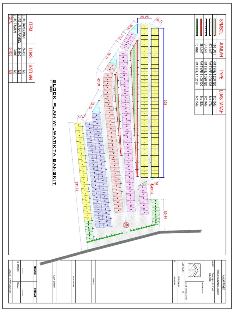 Block Plan Wilwatikta Bangkit | PDF
