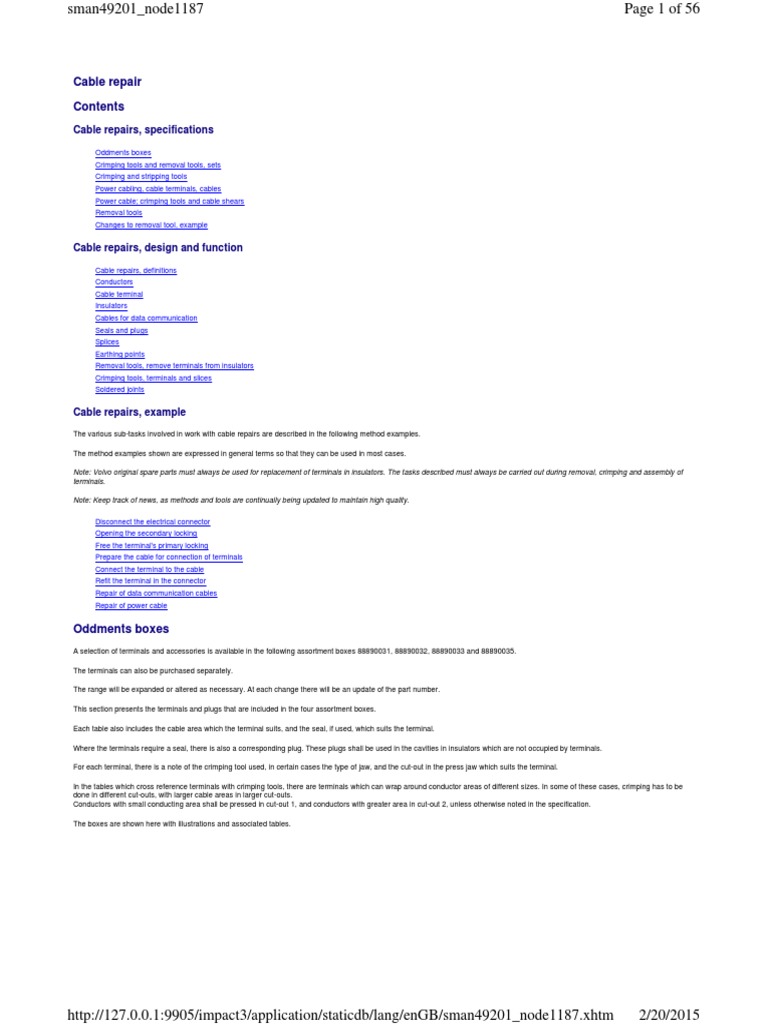Cable Repair | PDF | Electrical Connector | Electrical Engineering