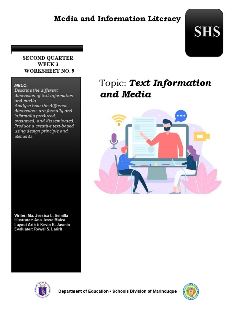 Text Information & Media Guide | PDF | Typefaces | Serif