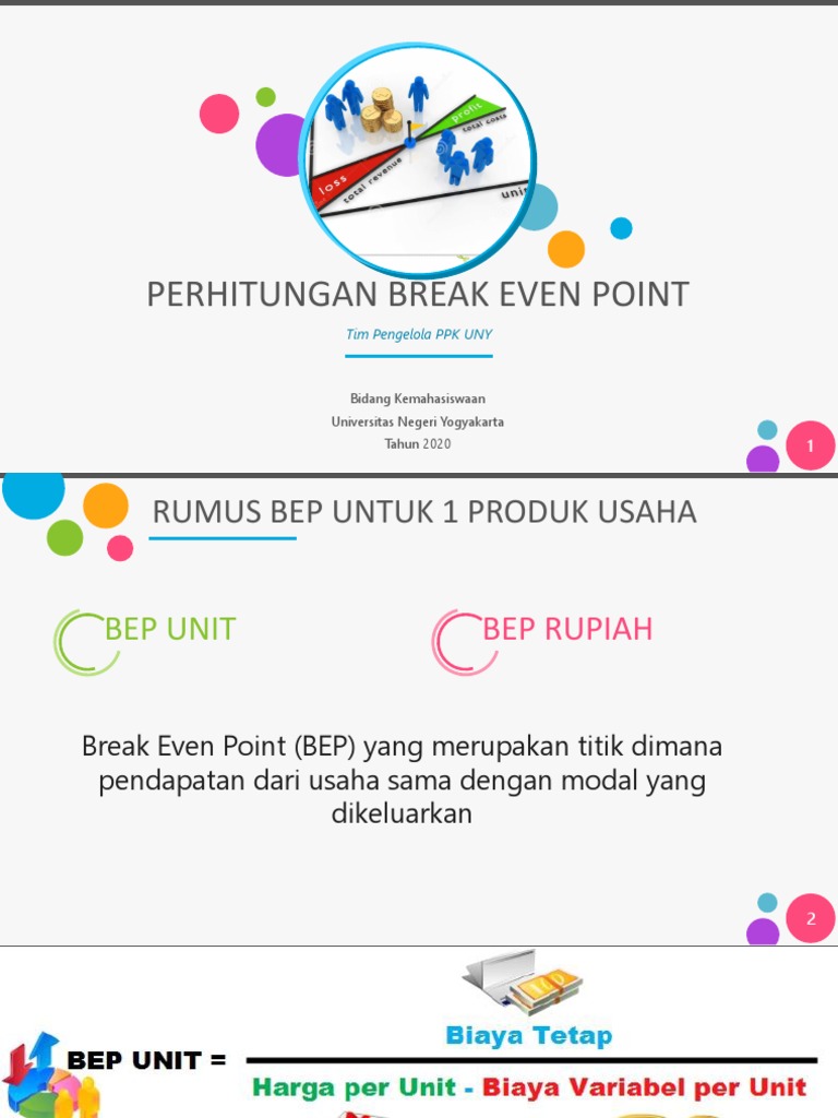 Cara Menghitung Break Even Point (BEP) | PDF Cara Menghitung Break Even Point (BEP) | PDF