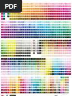 Hks Pantone Equivalent | PDF | Qualia | Color
