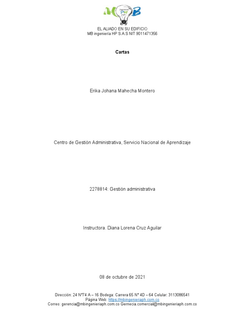 Cartas Bloque Extremo, Estilo Bloque y Semibloque | PDF