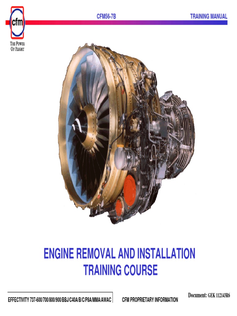 Fdocuments - in Engine Removal and Installation Cfm56 7 B | PDF ...