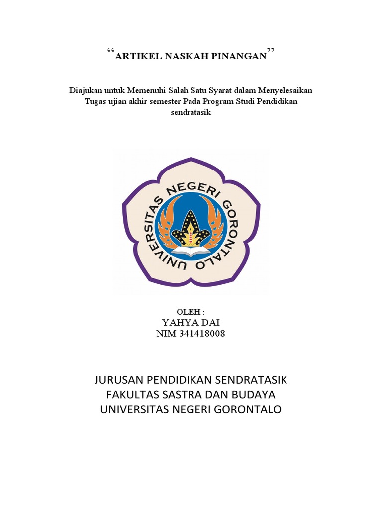 Artikel Naskah Pinangan | PDF