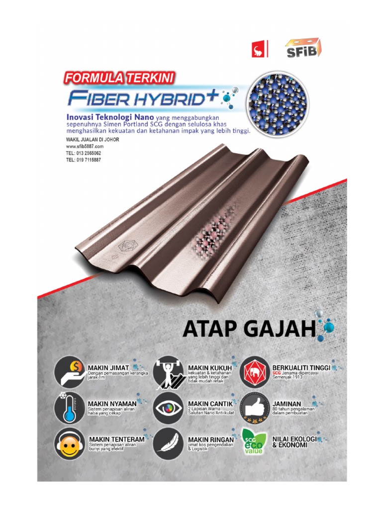 Atap Gajah Hybrid Catalogue | PDF