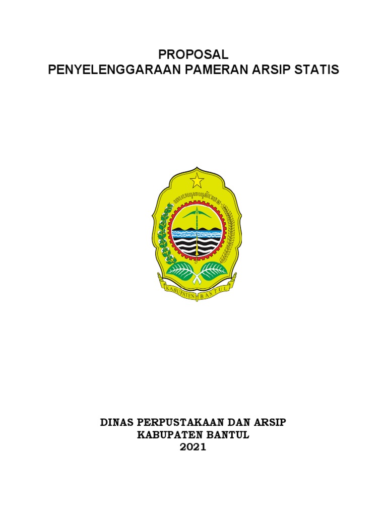 Proposal Pameran Arsip | PDF