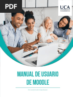 Manual Ambiente de Aprendizaje Virtual CUAM | PDF | Blog | Moodle