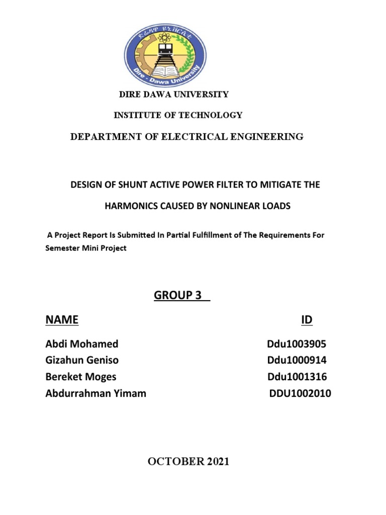 Dire Dawa University | PDF
