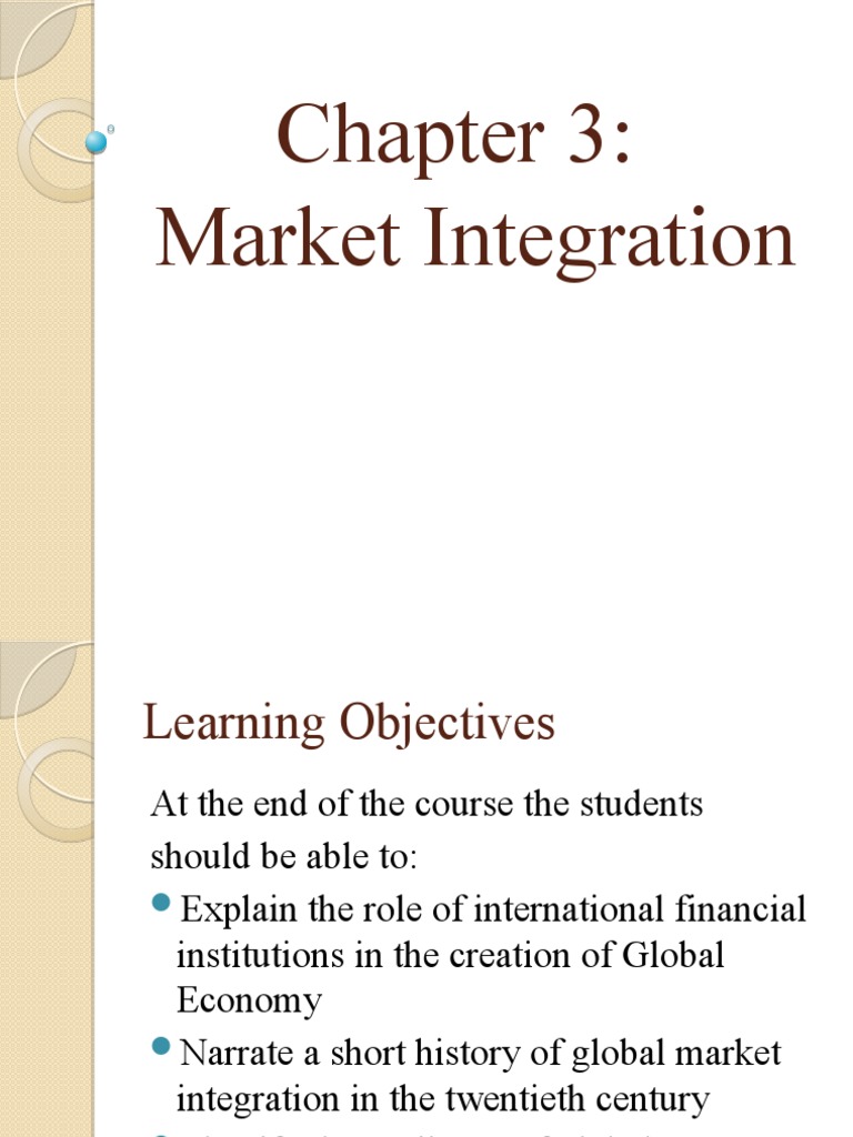 Market Integration Strategies | PDF | Market (Economics) | Conglomerate ...