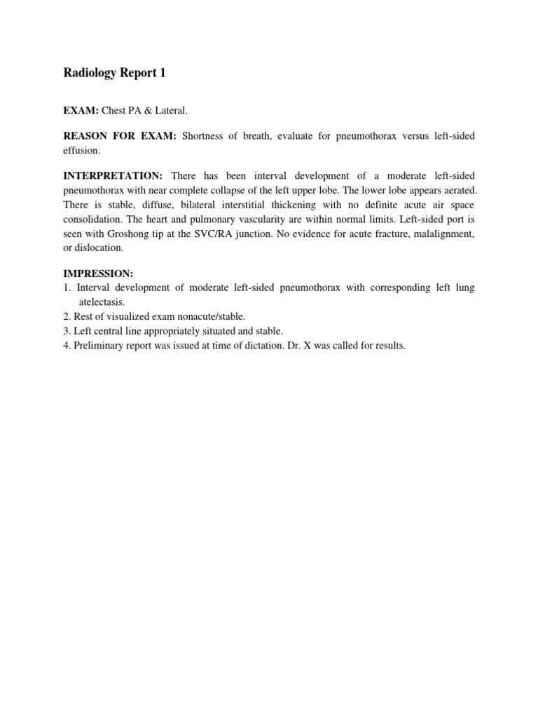 Radiology Report | PDF | Medical Ultrasound | Radiology