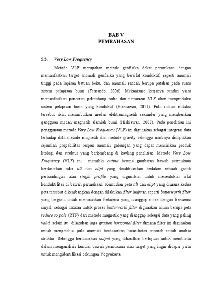 Pembahasan VLF | PDF