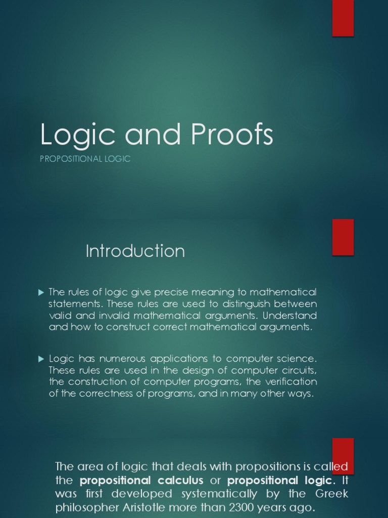 Discrete Mathematics Logic And Proofs Propositional Logic Pdf Bit Logic