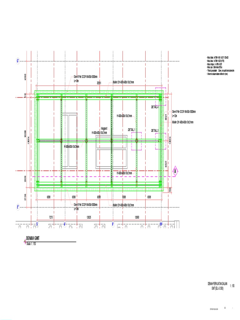 Denah GWT | PDF