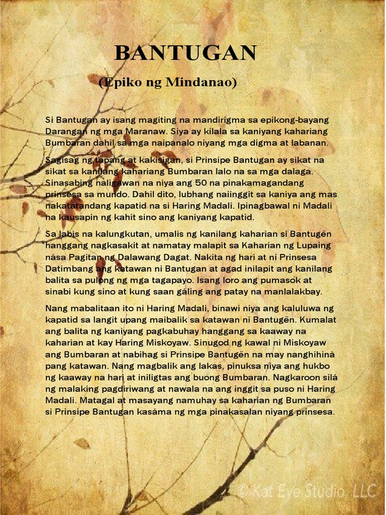 BANTUGAN | PDF