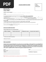 Barclaycard Lost Card Claim Form | PDF