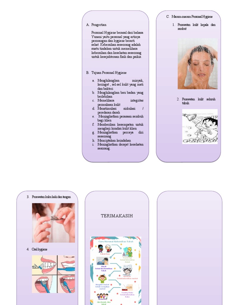 Leaflet Personal Hygiene Pdf