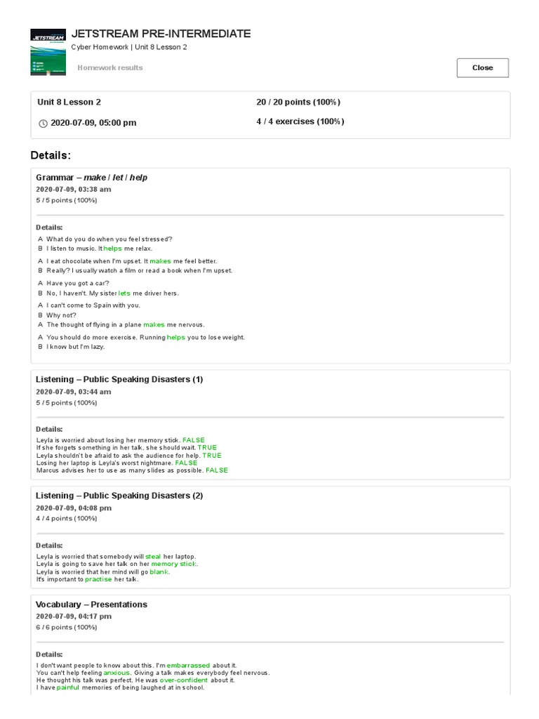 Cyber Homework Unit 8 Lesson 2 3 PDF Free | PDF | Games & Activities