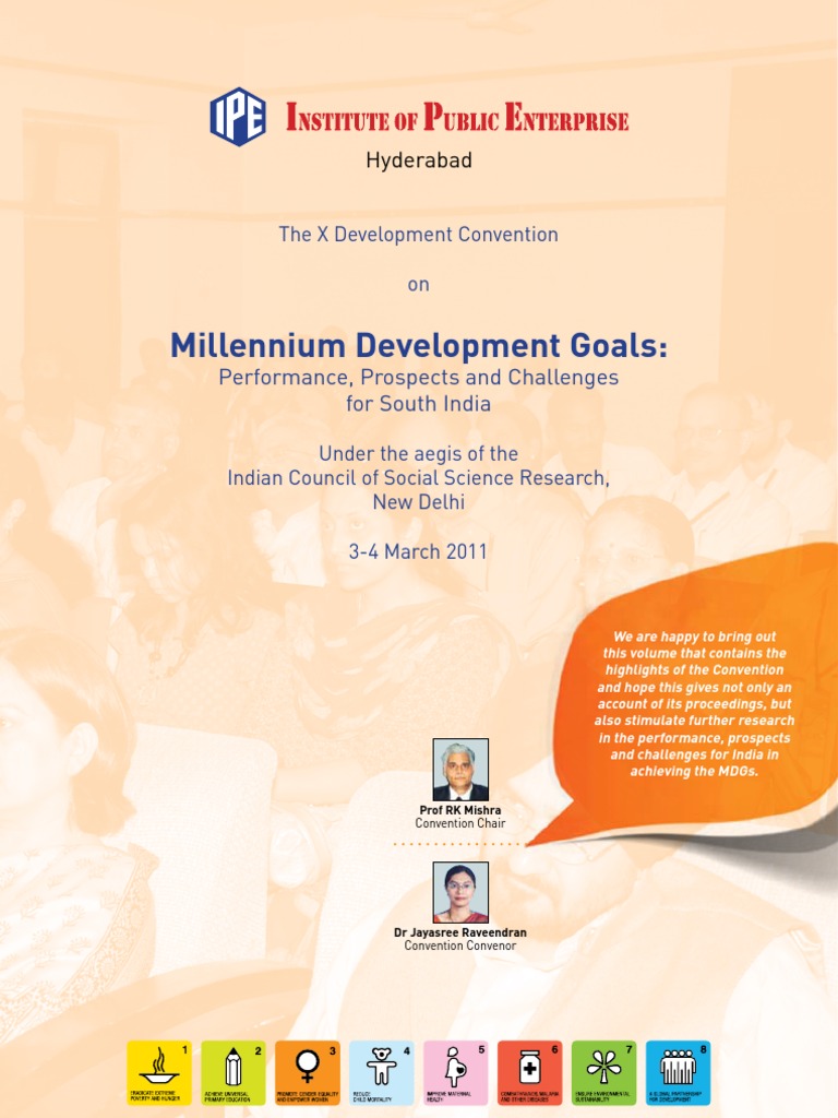 South India's MDG Progress Convention | PDF | Millennium Development Goals
