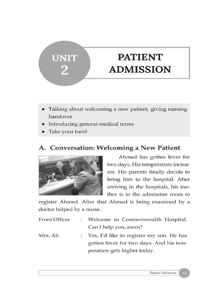 Patient Admission | PDF