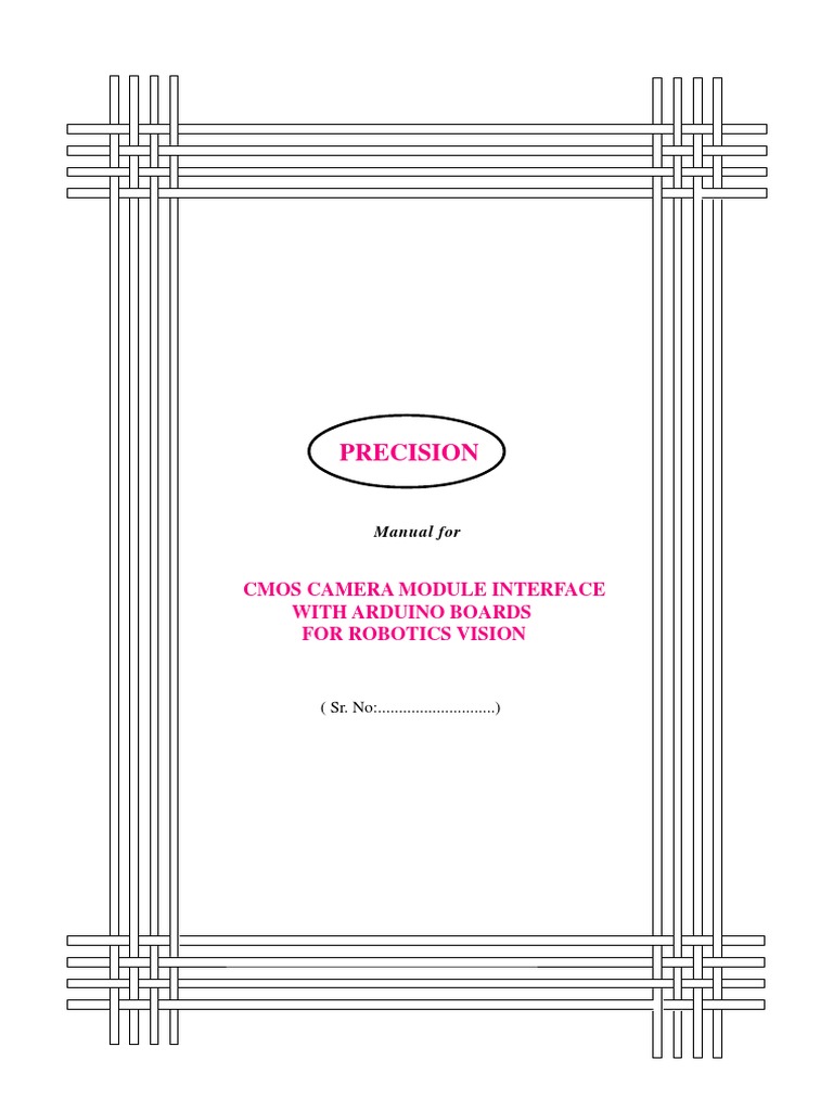 Cmos Camera Interface Arduino Manual | PDF | Arduino | Computer Science