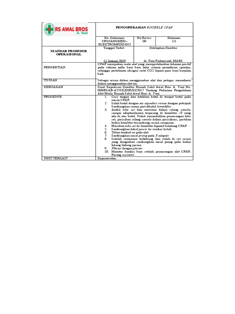 Spo Boubble Cpap-1 | PDF