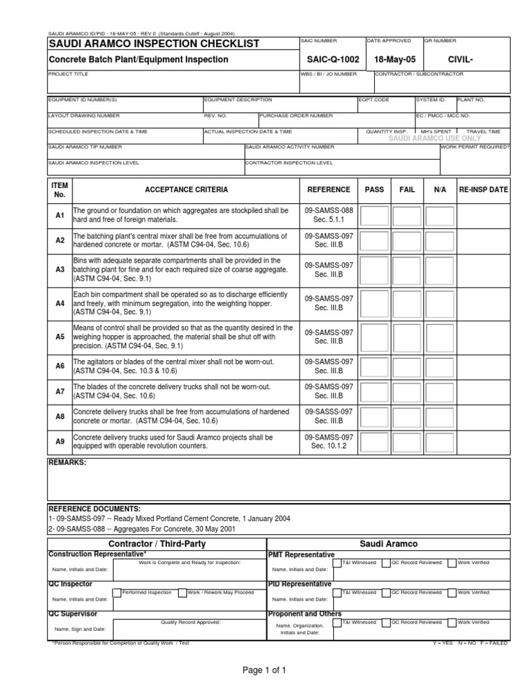 Saic Q 1002 | PDF | Concrete | Structural Engineering
