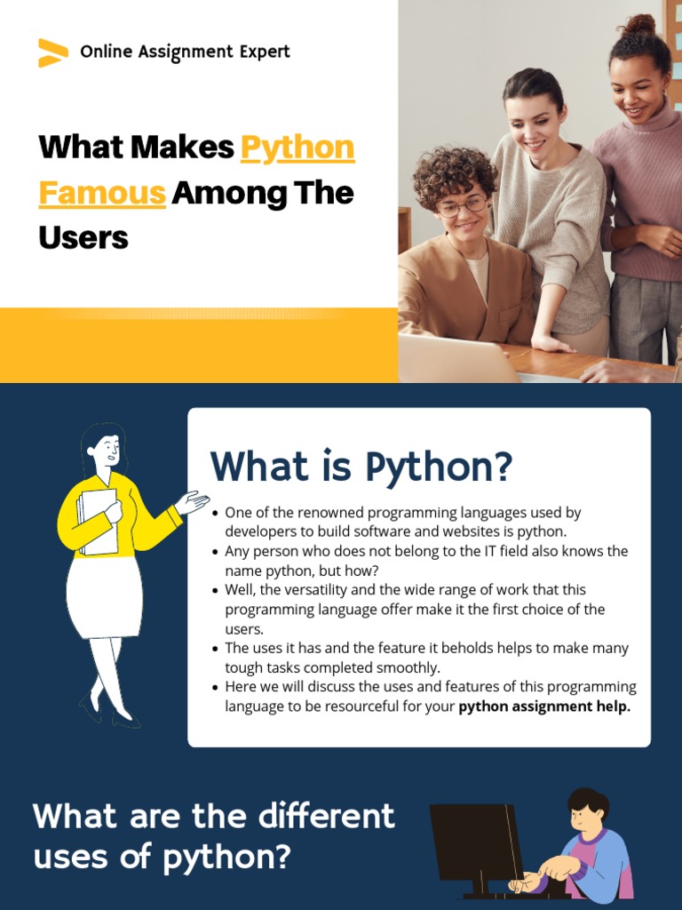 What Makes Python Famous Among The Users | PDF
