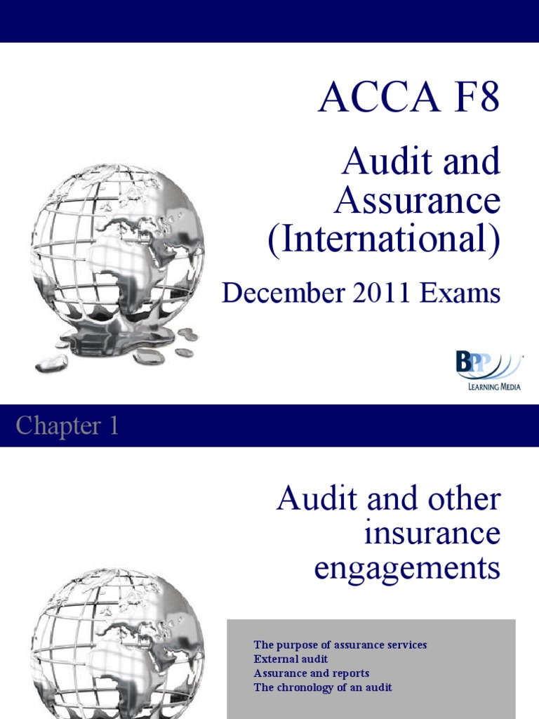 ACCA F8 Bullet Point Slides | PDF | Audit | Internal Control