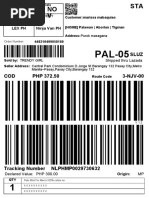 Shipping - label.J&T Express-15 - 2 | PDF | Metro Manila | Philippines