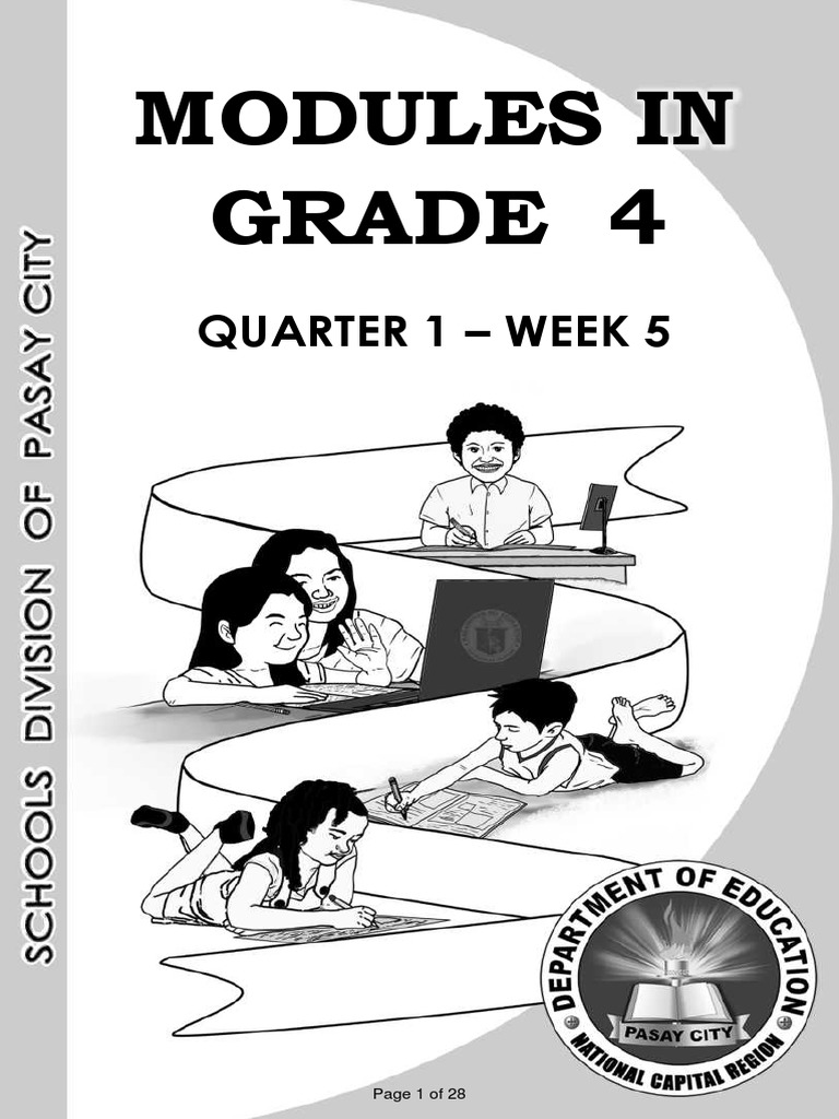 1 Grade 4 Filipino Q1 W5 | PDF