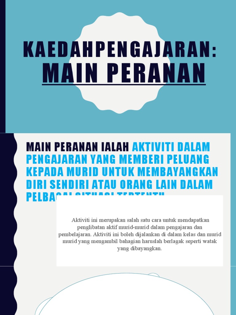PP Main Peranan | PDF