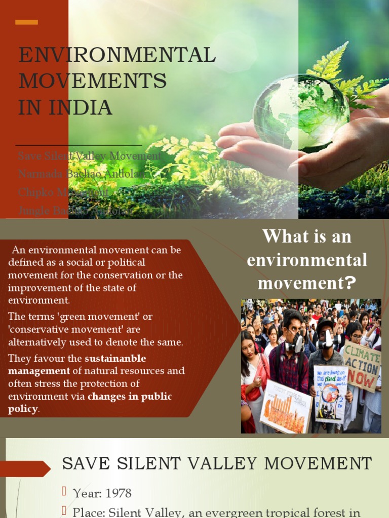 Group 8 Environmental Movements in India | PDF | Natural Environment