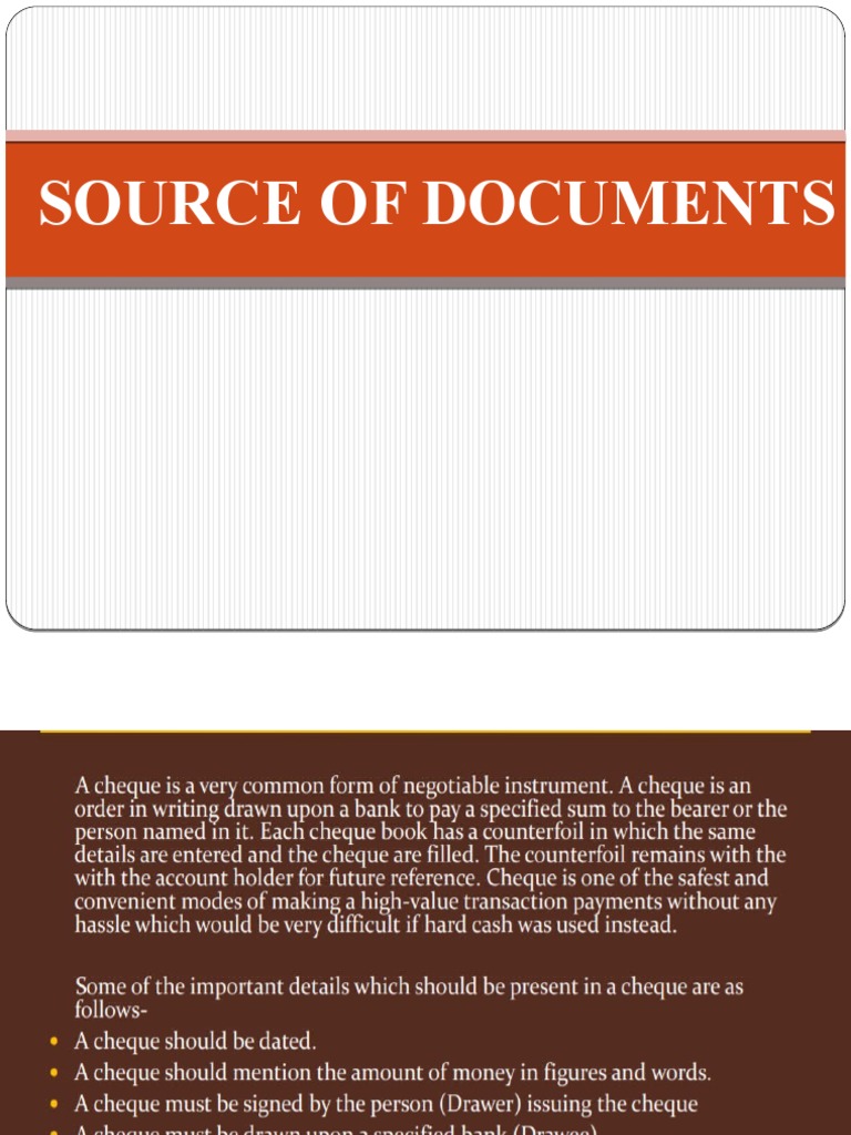 Source Documents | PDF