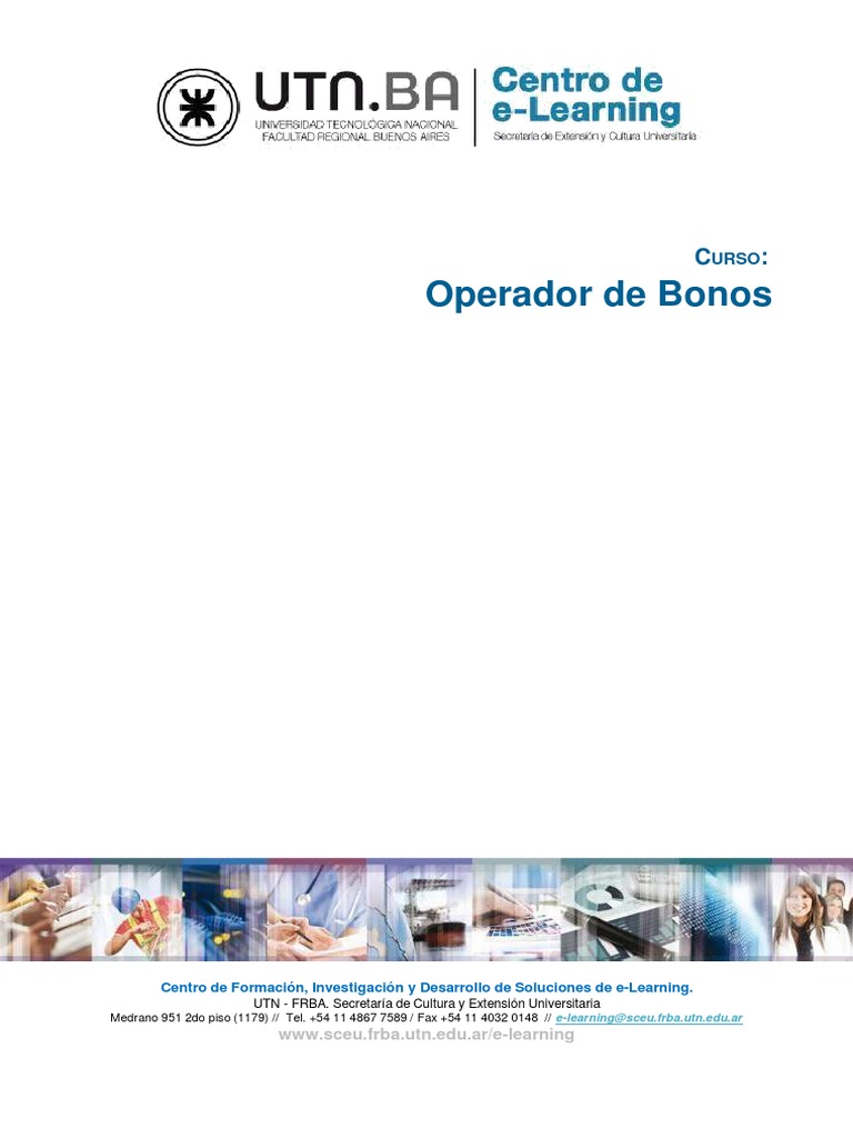 UNIDAD 1 - OpB | PDF | Interés | Renta Fija